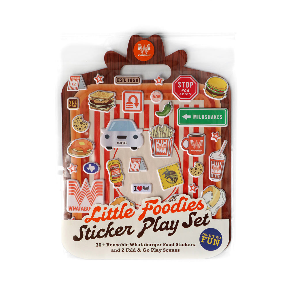 Little Foodies Reusable Sticker Play Set – WHATASTORE