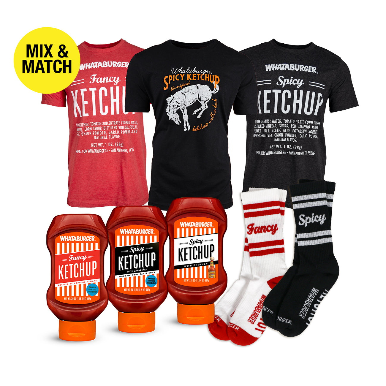 Whataburger Apparel | T-Shirts, Socks, Hats, & Sweatshirts – WHATASTORE