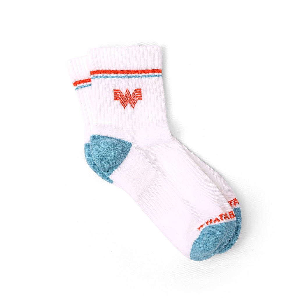 Light Blue Athletic Sock – WHATASTORE
