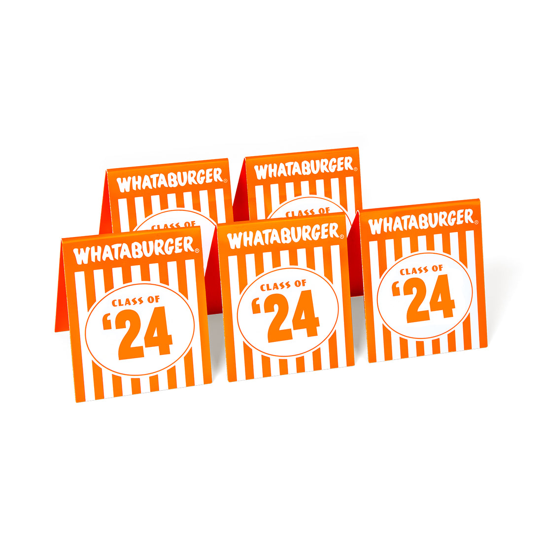 Whataburger Table Tents | Class Of, Christmas & Birthday – WHATASTORE